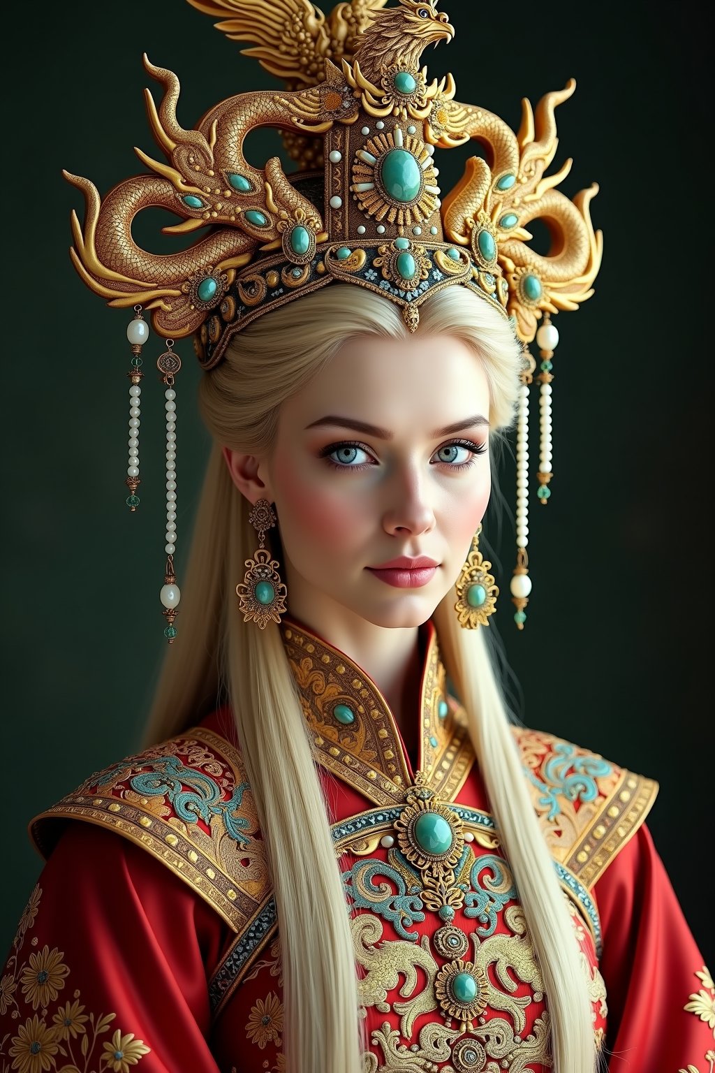A stunning (Ukrainian woman), | image created by maehara | Tensor.Art