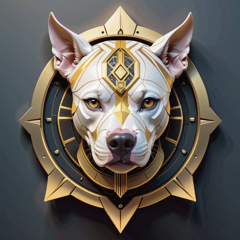 Pit Bull head | image created by maehara | Tensor.Art