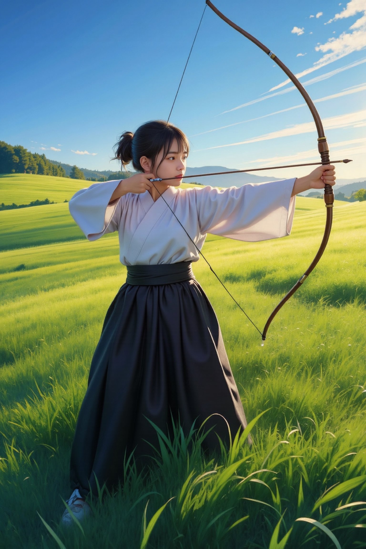 Ancient Japanese Bow And Arrow