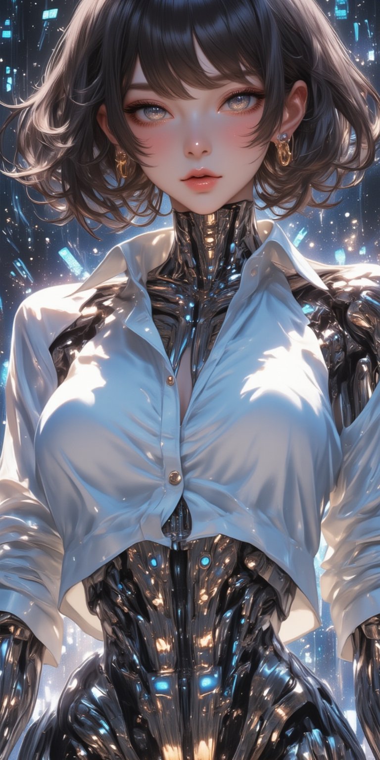 Cyberpunk female android weari | image created by maehara | Tensor.Art