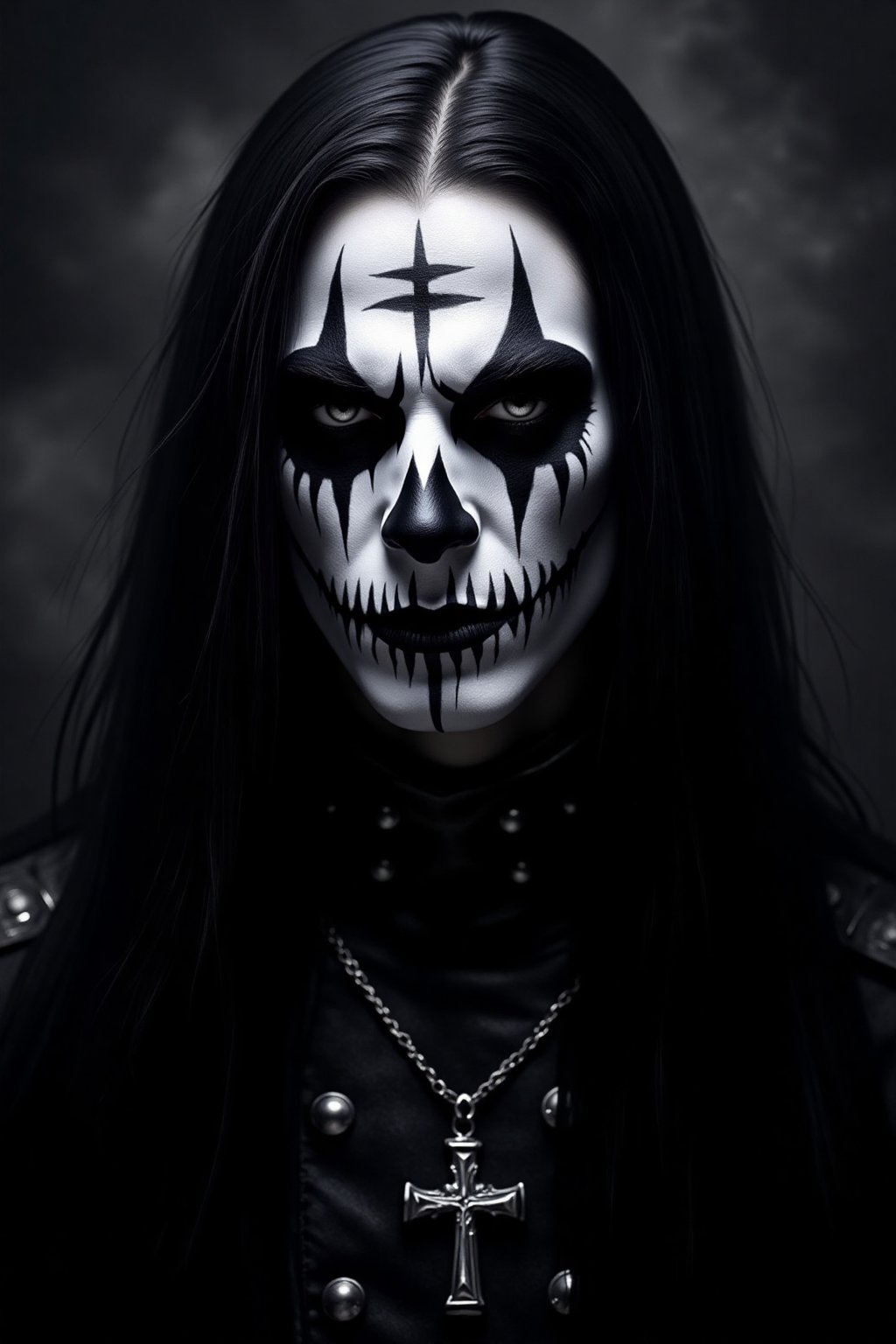 sinister portrait of a black m | image created by maehara | Tensor.Art