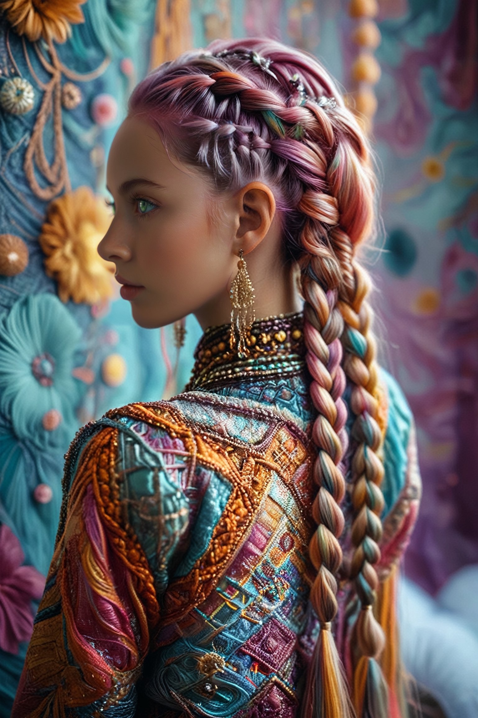 woman with incredibly complex | image created by maehara | Tensor.Art