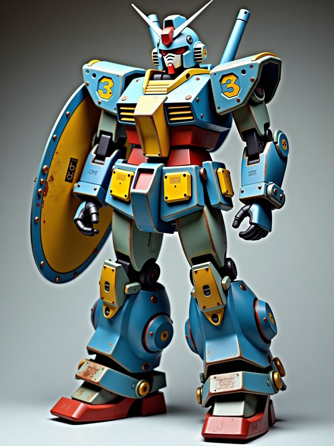 A A custom RX-78-2 Gundam with | image created by maehara | Tensor.Art