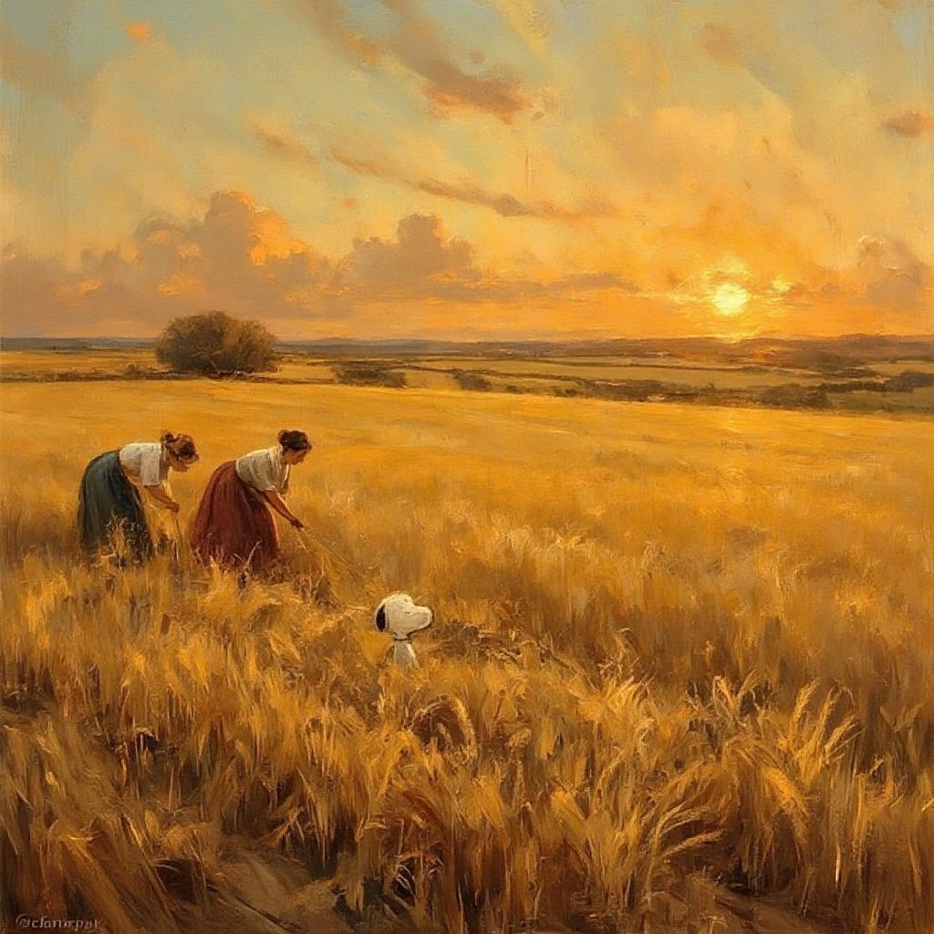 Classical oil painting recreat | image created by maehara | Tensor.Art