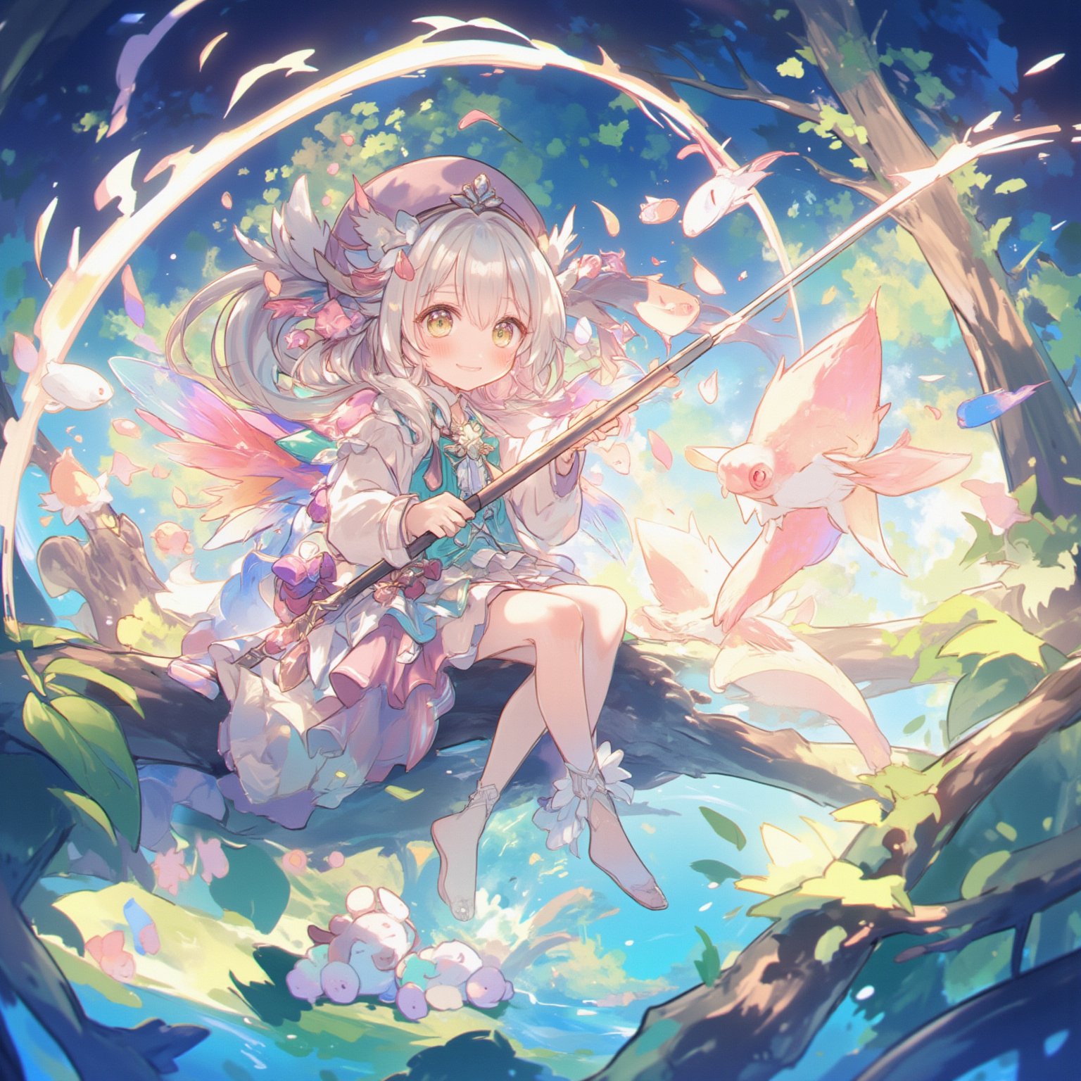 1 girl. This illustration feat | image created by maehara | Tensor.Art