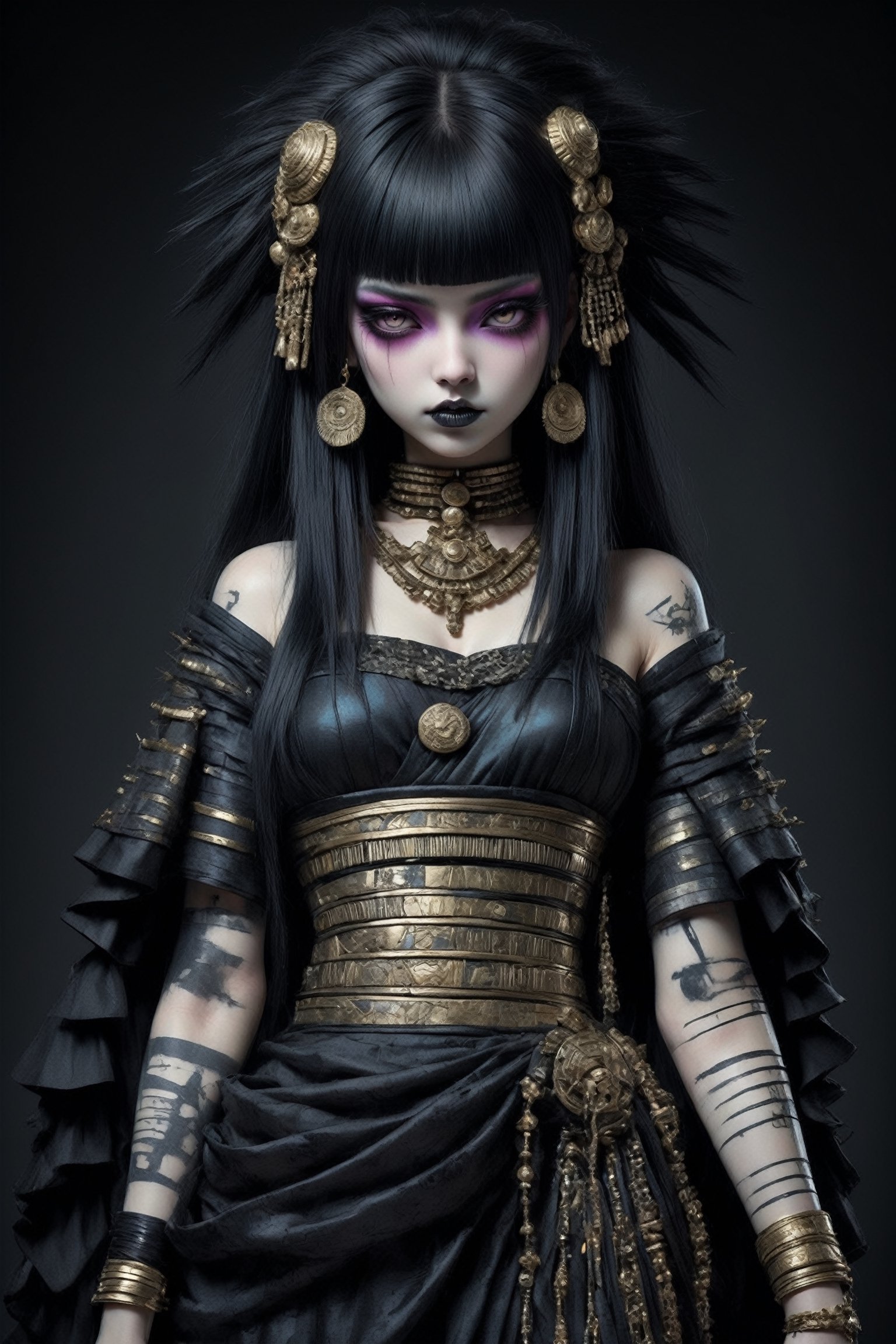 Cleopatra in a fusion of Japan | image created by maehara | Tensor.Art