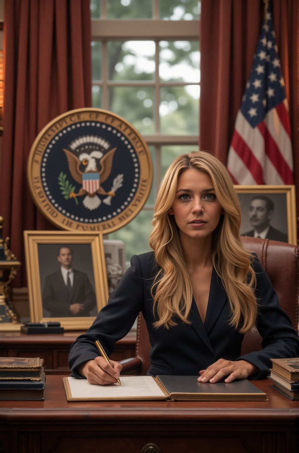 Blake Lively, 32K, UHD, long b | image created by King1980 | Tensor.Art