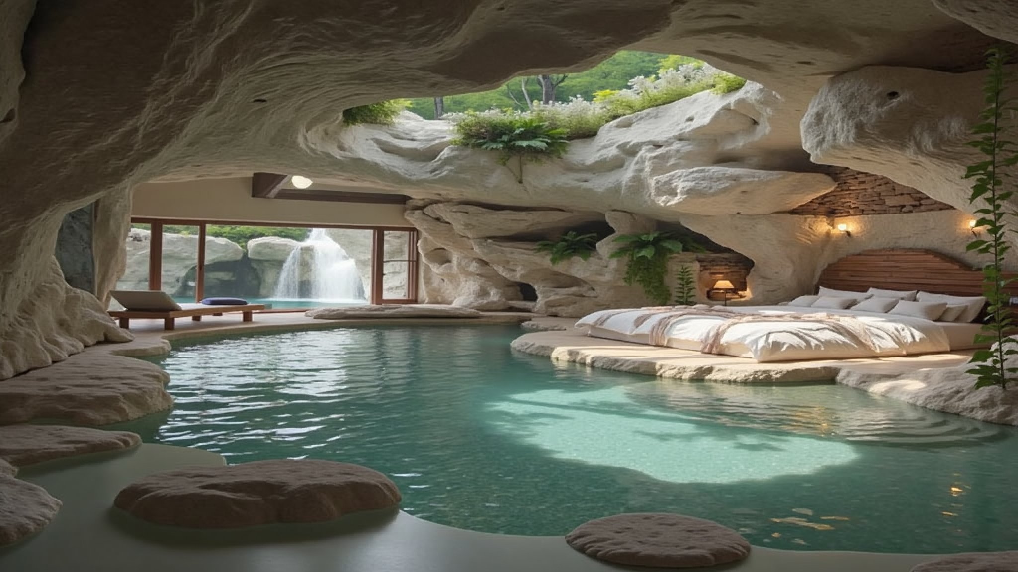 This cave is giving me all the | image created by Warung MD | Tensor.Art