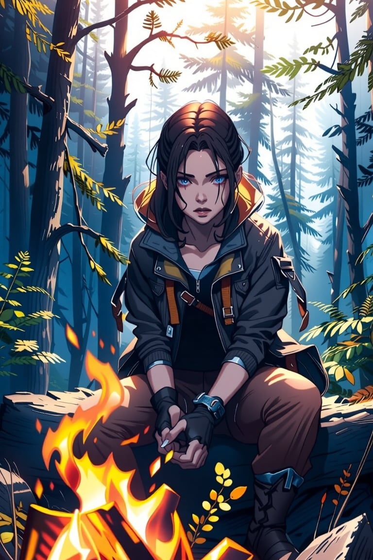 "Anime of a strong survivalis | image created by 5_TT0_myaiart | Tensor.Art