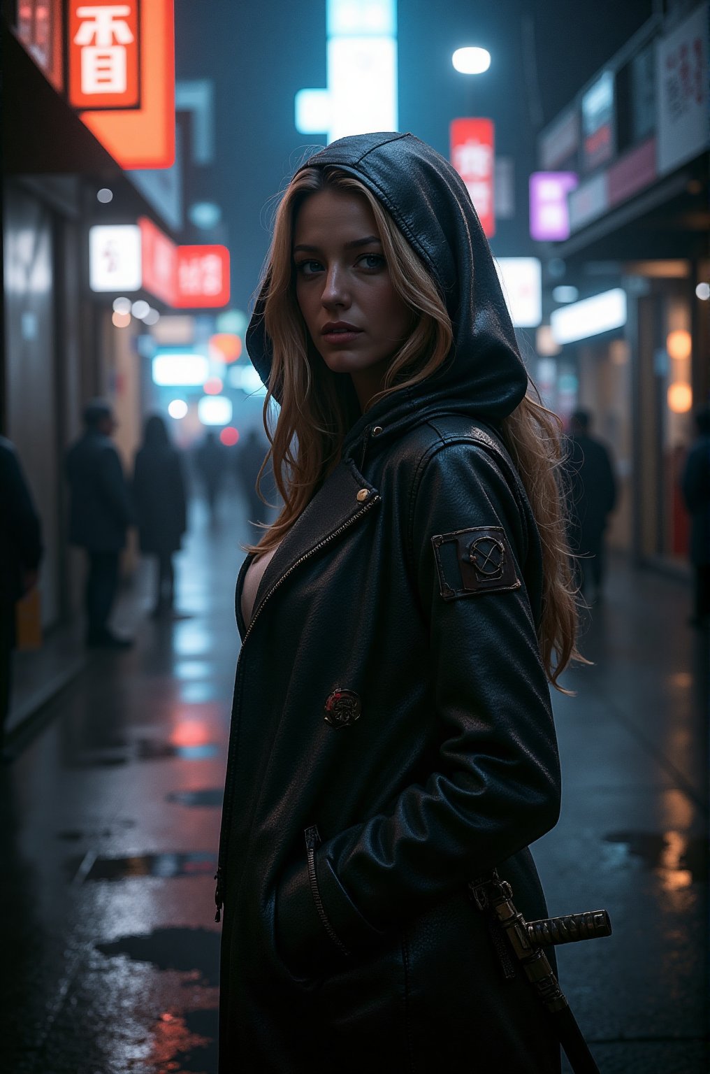 Blake Lively, 16K, UHD, long h | image created by Benny | Tensor.Art