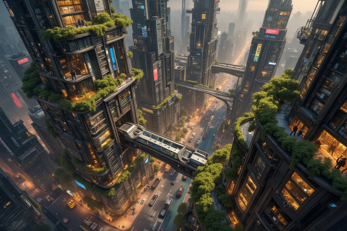 Daily theme Metropolis | image created by Ai boo | Tensor.Art