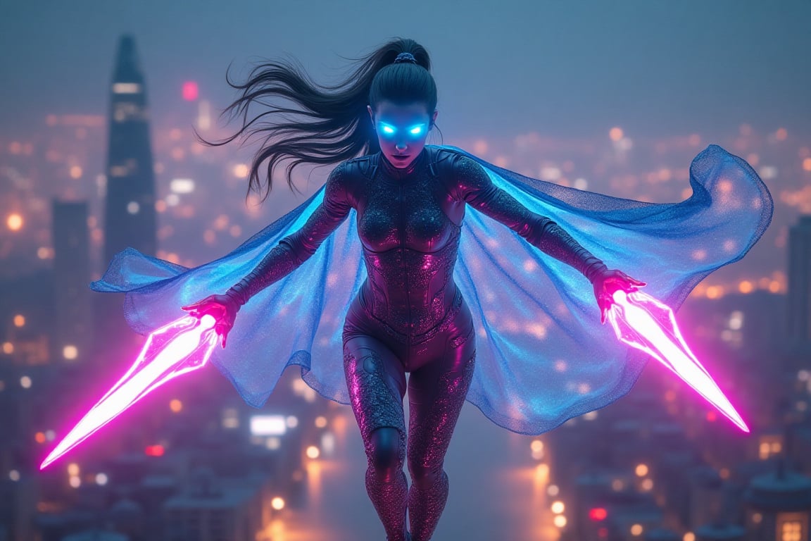 A Turkish female superhero fro | image created by blackpanther69 ...