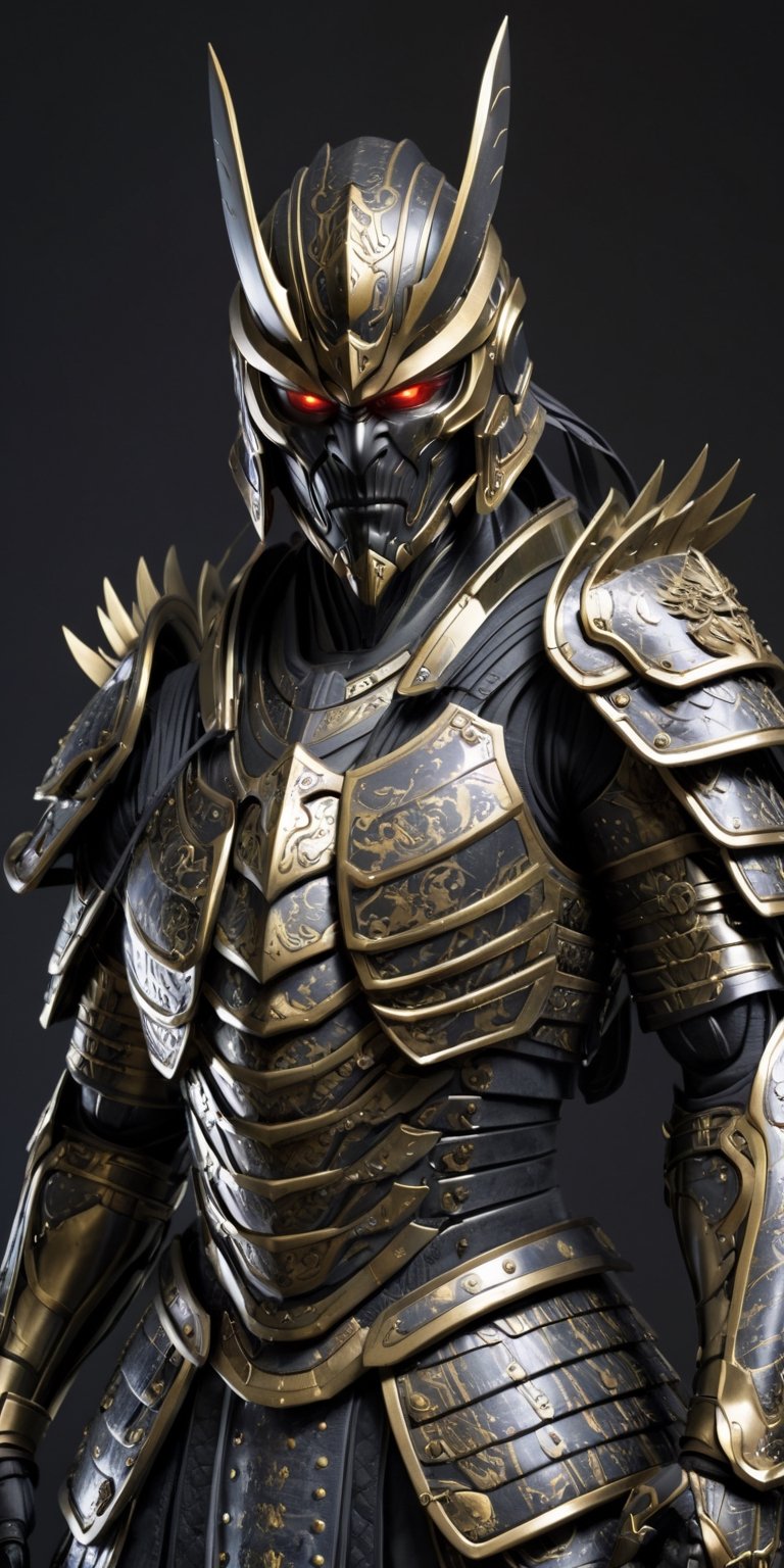create a allien fused samurai | image created by Decyfer30 | Tensor.Art