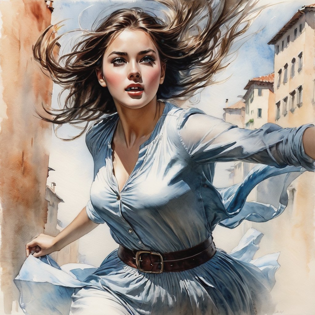 Intricate action film, portrai | image created by Anna ai art | Tensor.Art