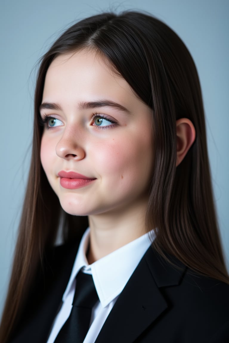 woman 12 years old, long stra | image created by acc-n | Tensor.Art