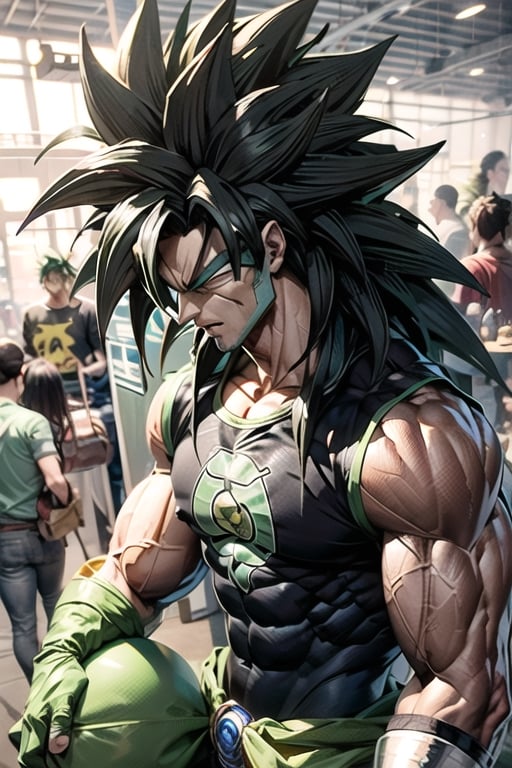 Broly | image created by Death | Tensor.Art
