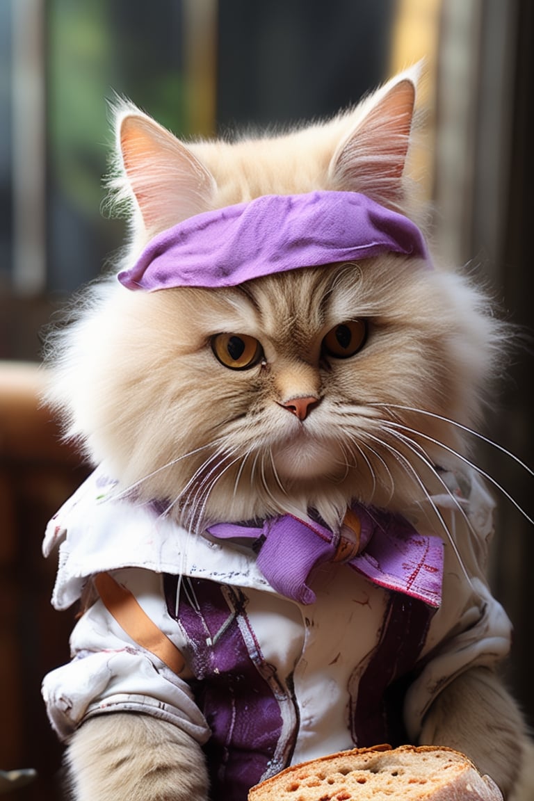 gatito obeso con botas de gamu | image created by Chongas | Tensor.Art