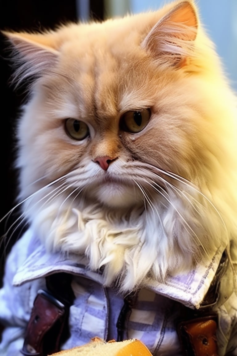 gatito obeso con botas de gamu | image created by Chongas | Tensor.Art