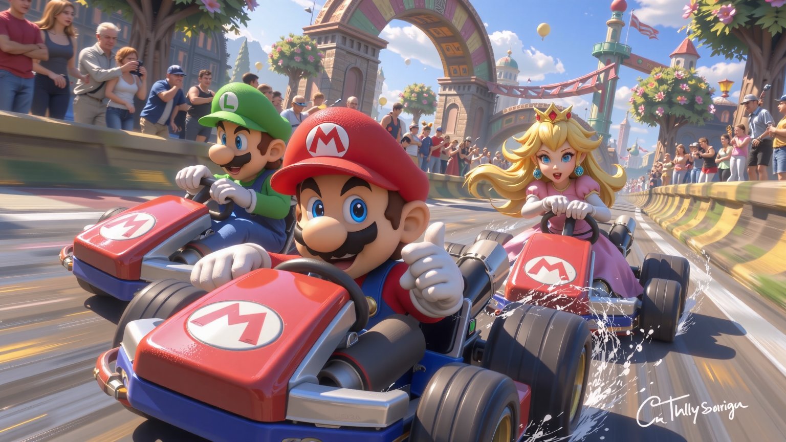 mariokart | image created by CREATORDIGITAL | Tensor.Art