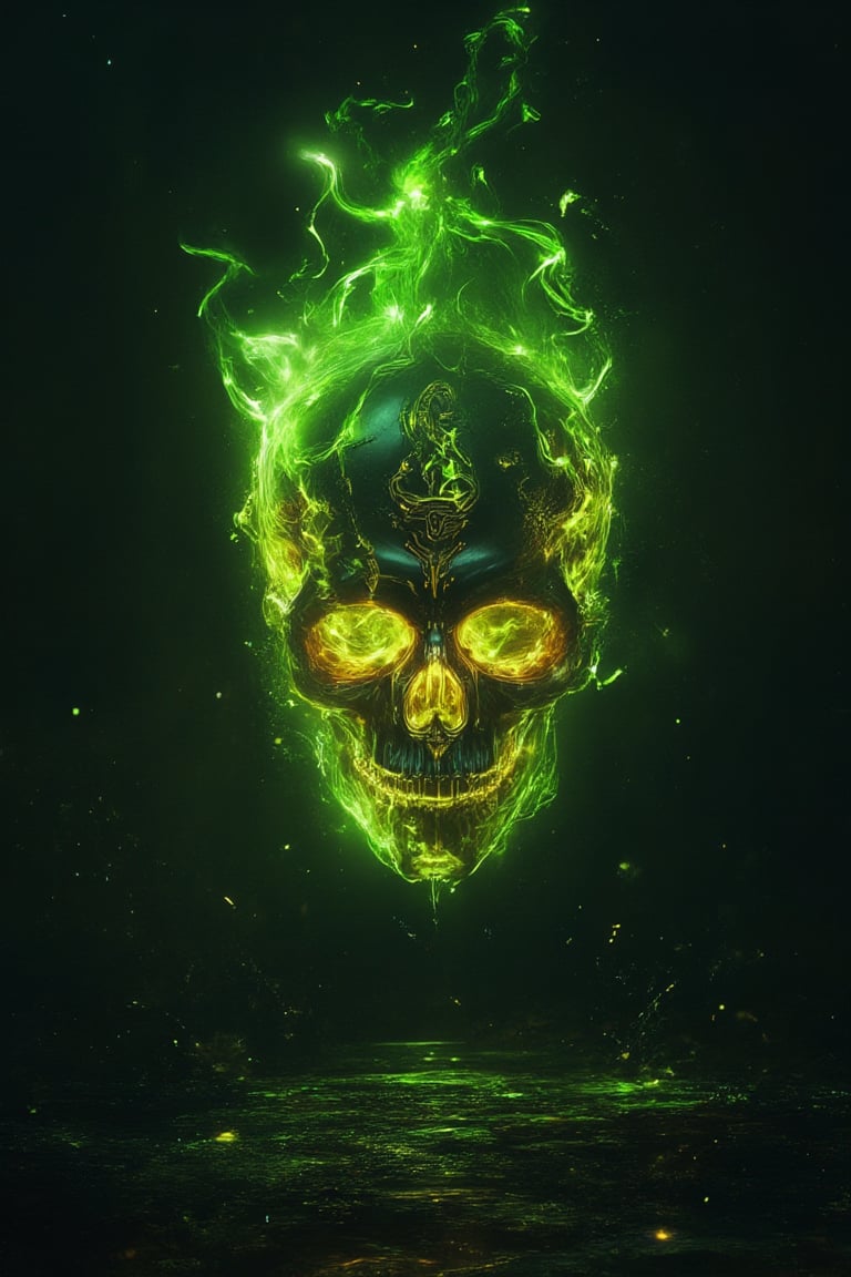 In a desolate, pitch-black voi | image created by REDVAPOR | Tensor.Art