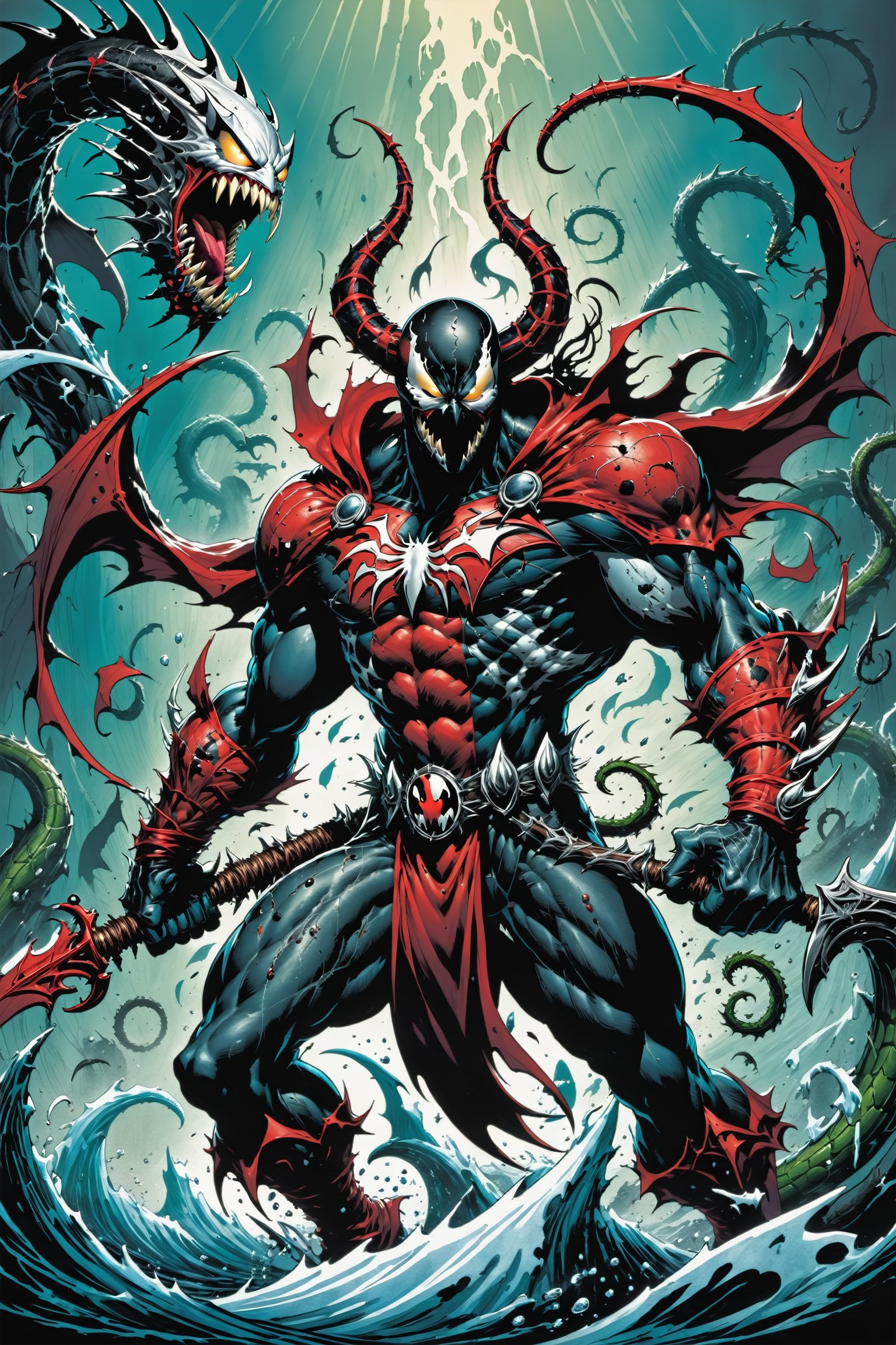 BATTLE SPAWN | image created by REDVAPOR | Tensor.Art