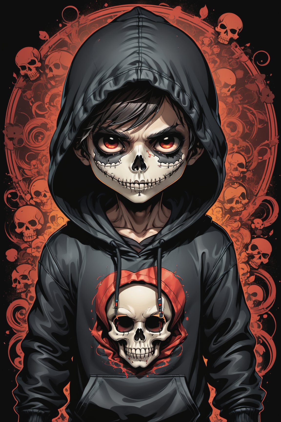 DARK CHIBI | image created by REDVAPOR | Tensor.Art
