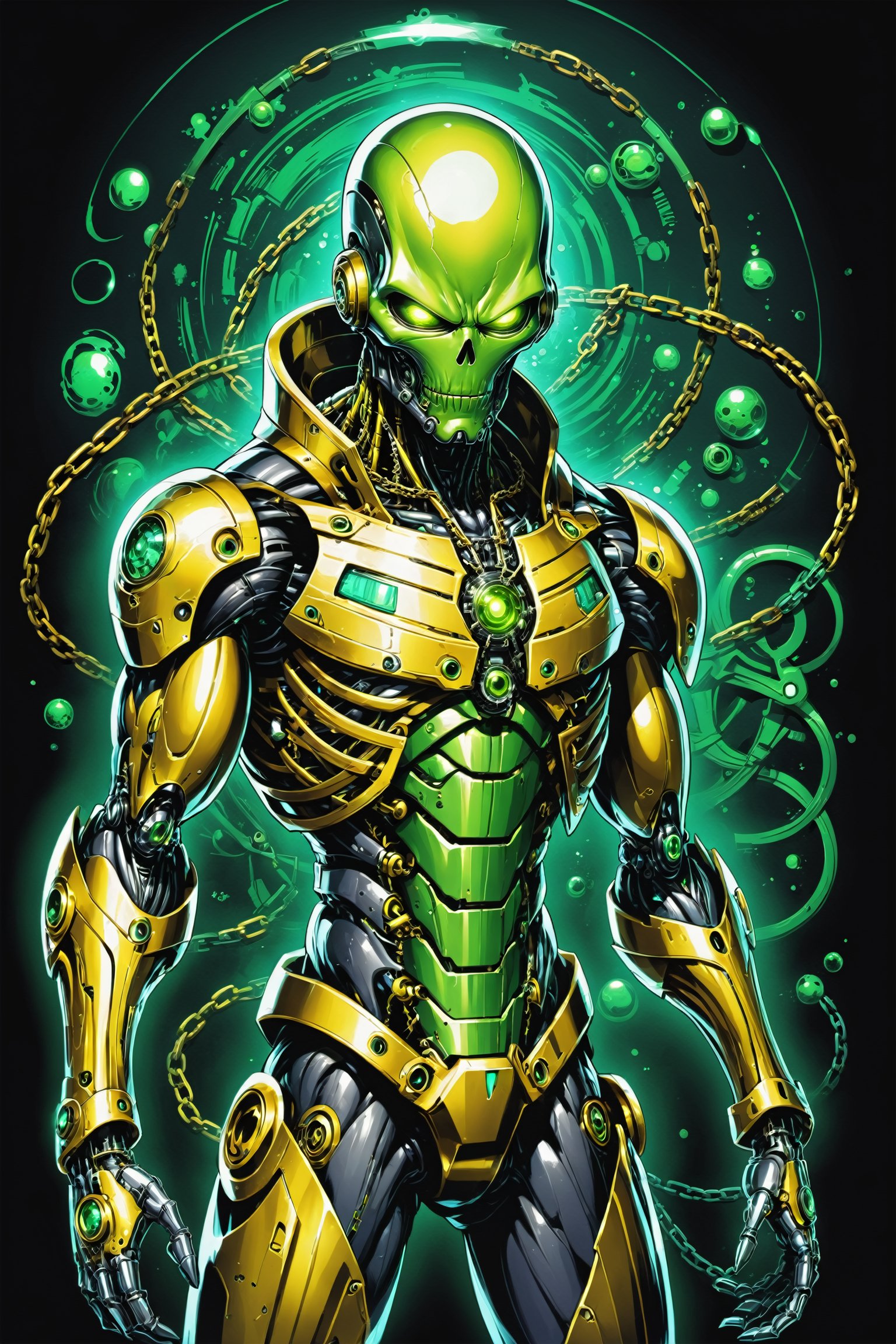 CYBERNETIC ALIENS | image created by REDVAPOR | Tensor.Art