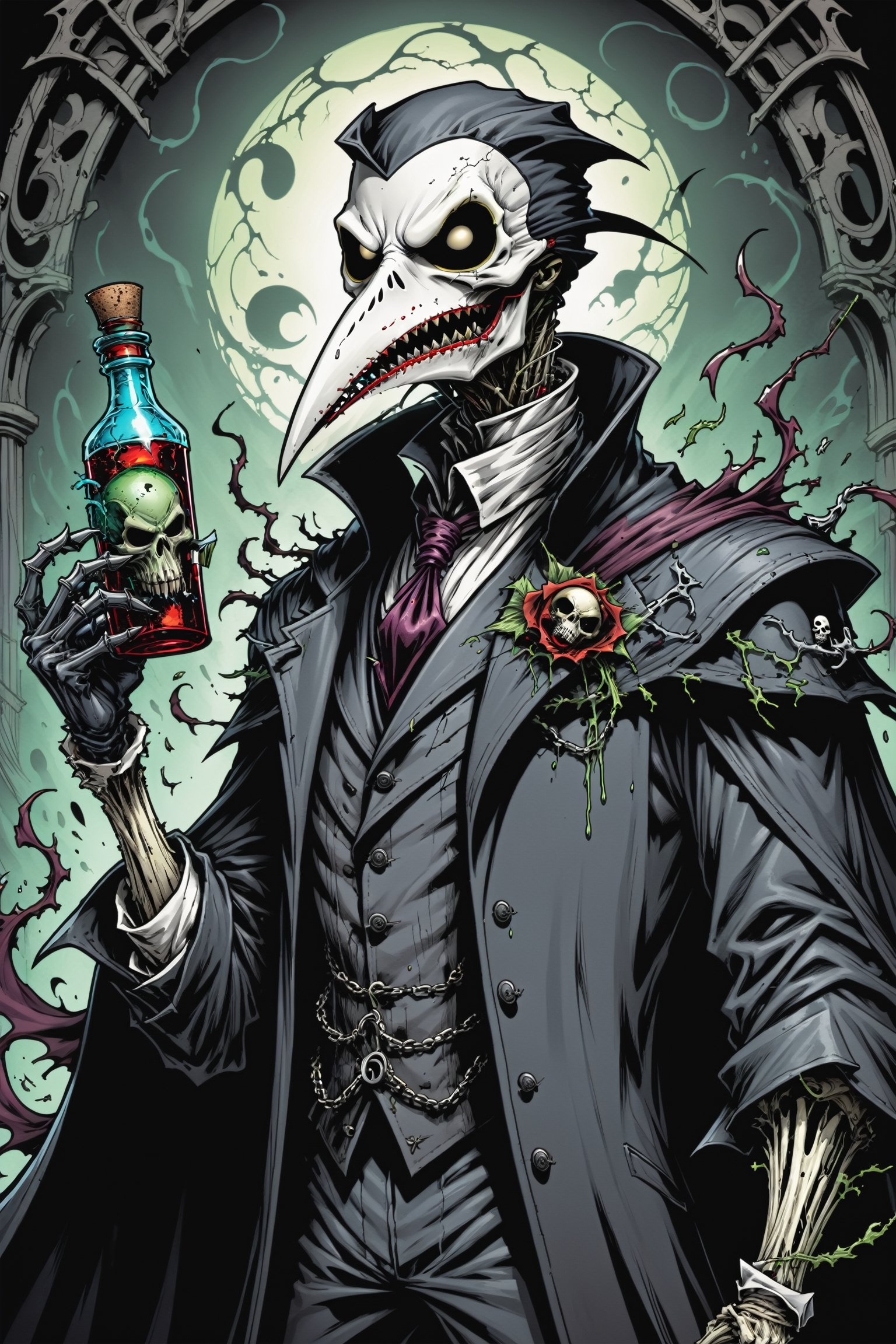 PLAGUE DOCTOR | image created by REDVAPOR | Tensor.Art