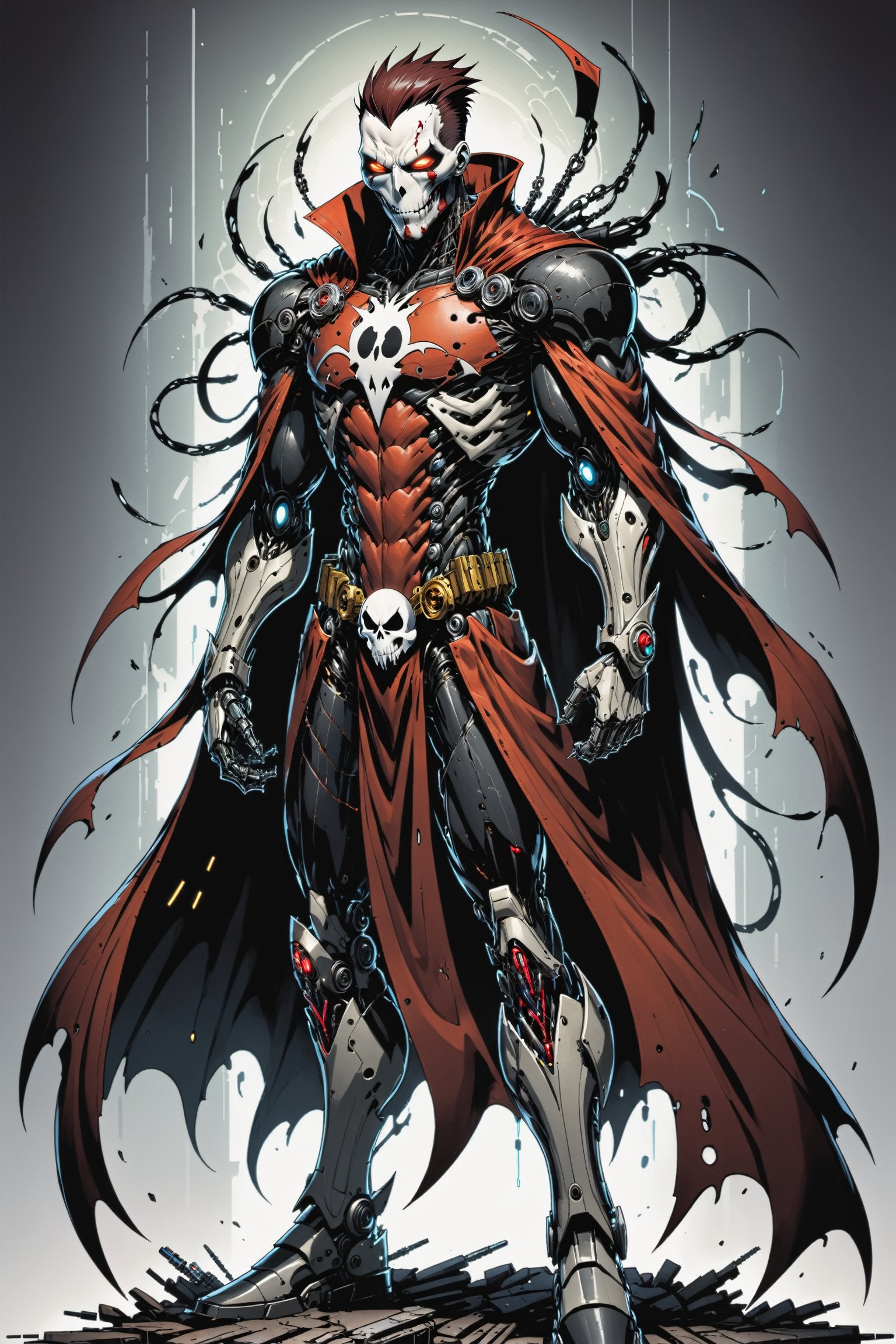 CYBERPUNK ROBOT SPAWN 2 | image created by REDVAPOR | Tensor.Art