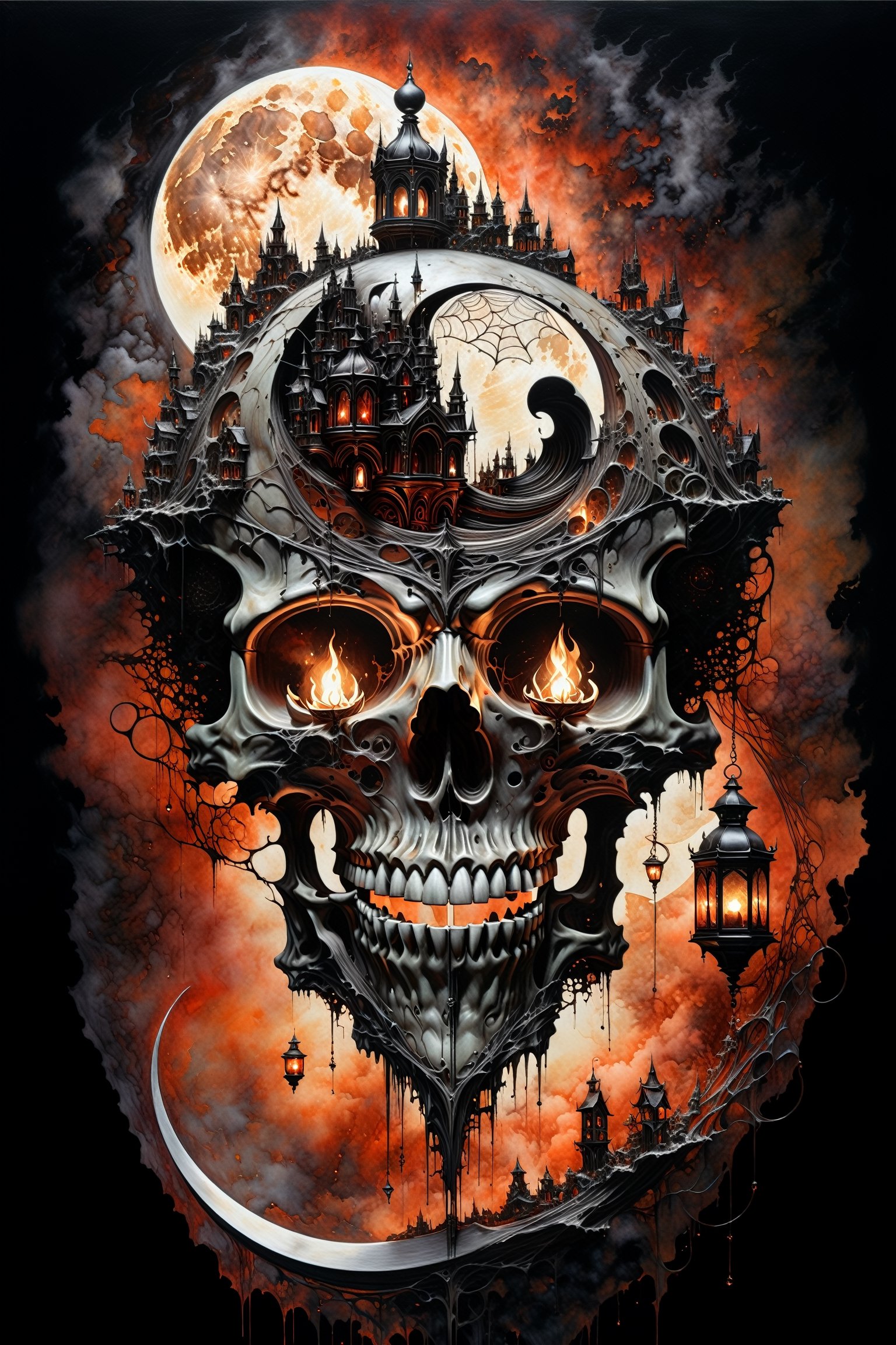 SKULL ART 2 | image created by REDVAPOR | Tensor.Art