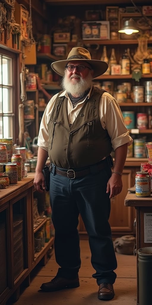 A wild west bodega, o Inside t | image created by Untuned Entropian ...