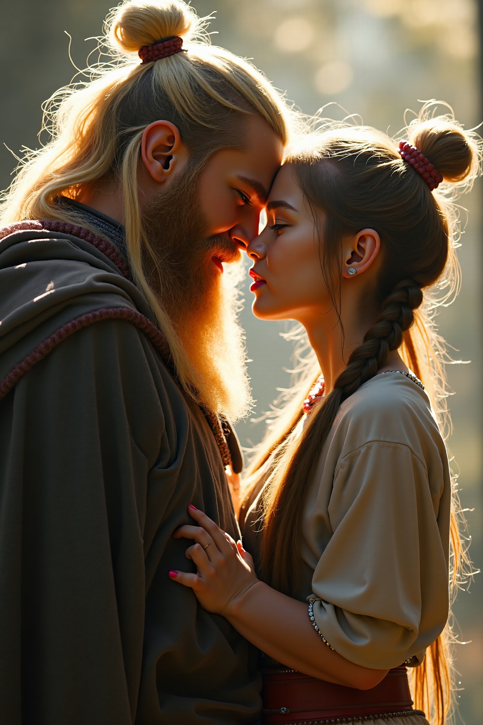 Juxtaposition couple. large bl | image created by UntunedUniverse ...
