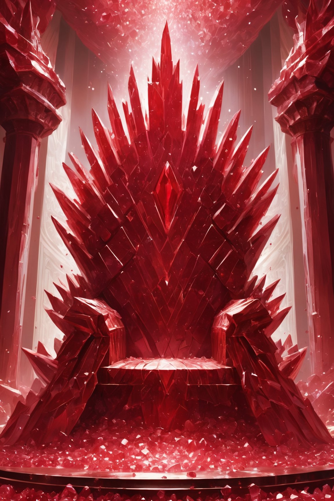 The ruby throne - from elric o | image created by Untuned Entropian ...