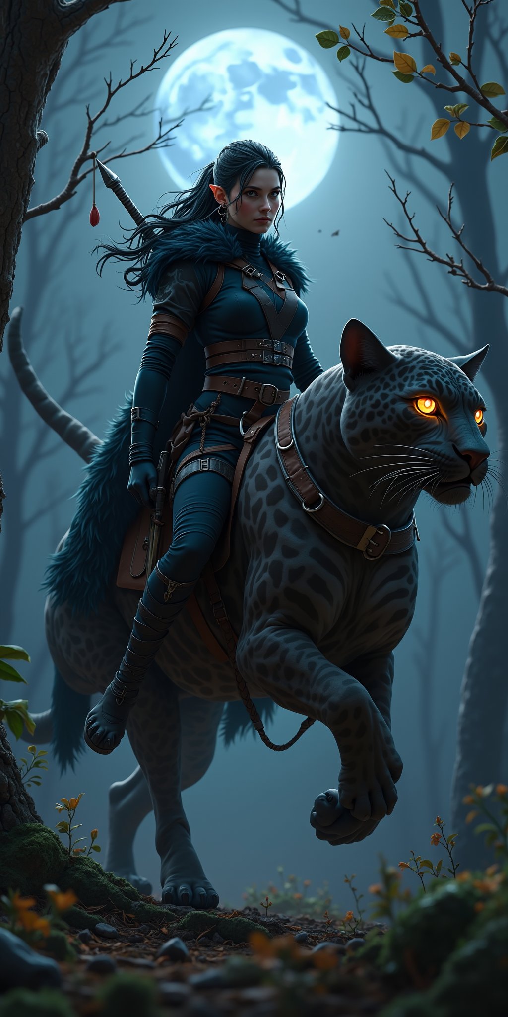 Cloven forest twilight, Cylene | image created by UntunedUniverse ...