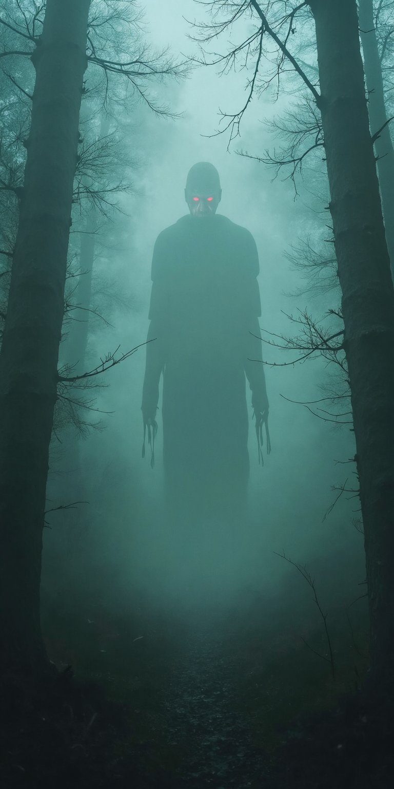 A misty foreresr, creept,bleak | image created by Untuned Paradox ...