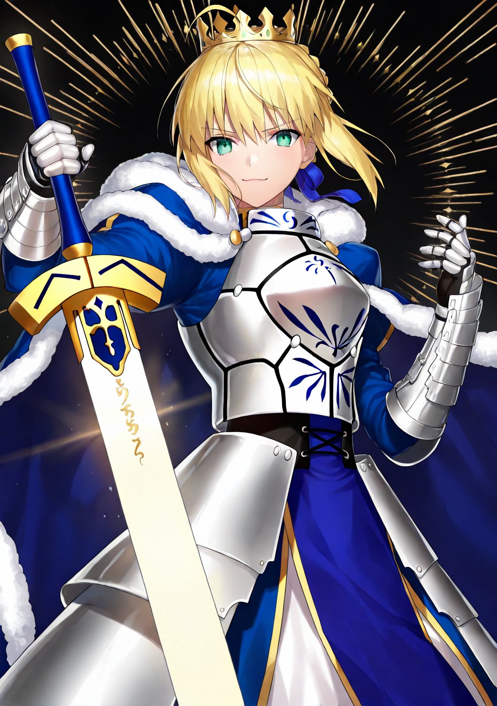 Saber | image created by AXH-Rom | Tensor.Art