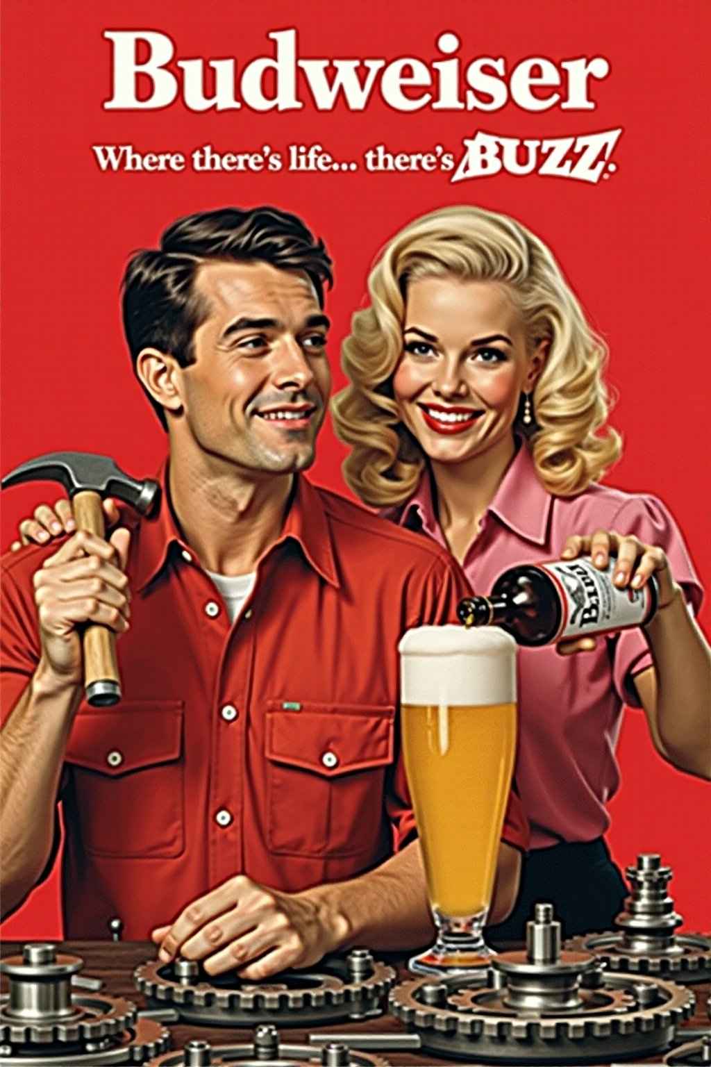 A vintage 1950s-style Buzzweis | image created by NobodyButMeow ...