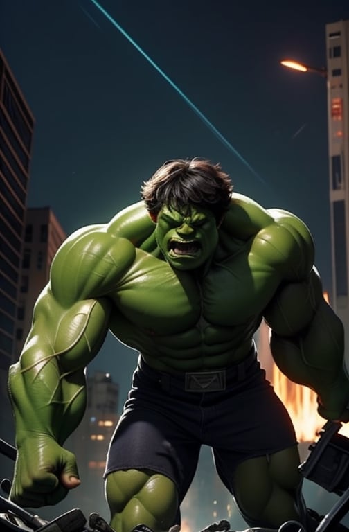 MARVEL'S - The incredible Hulk | image created by Leon" idis | Tensor.Art