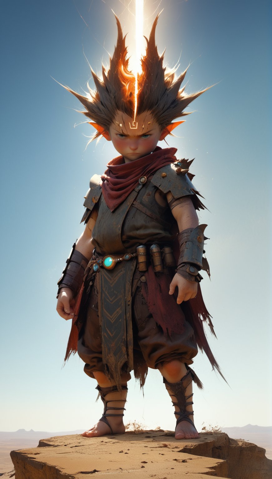 Spire Light Boy, | image created by arc | Tensor.Art