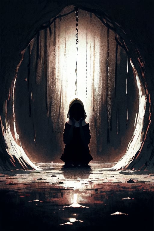 Sad Hours | image created by kingT23 | Tensor.Art