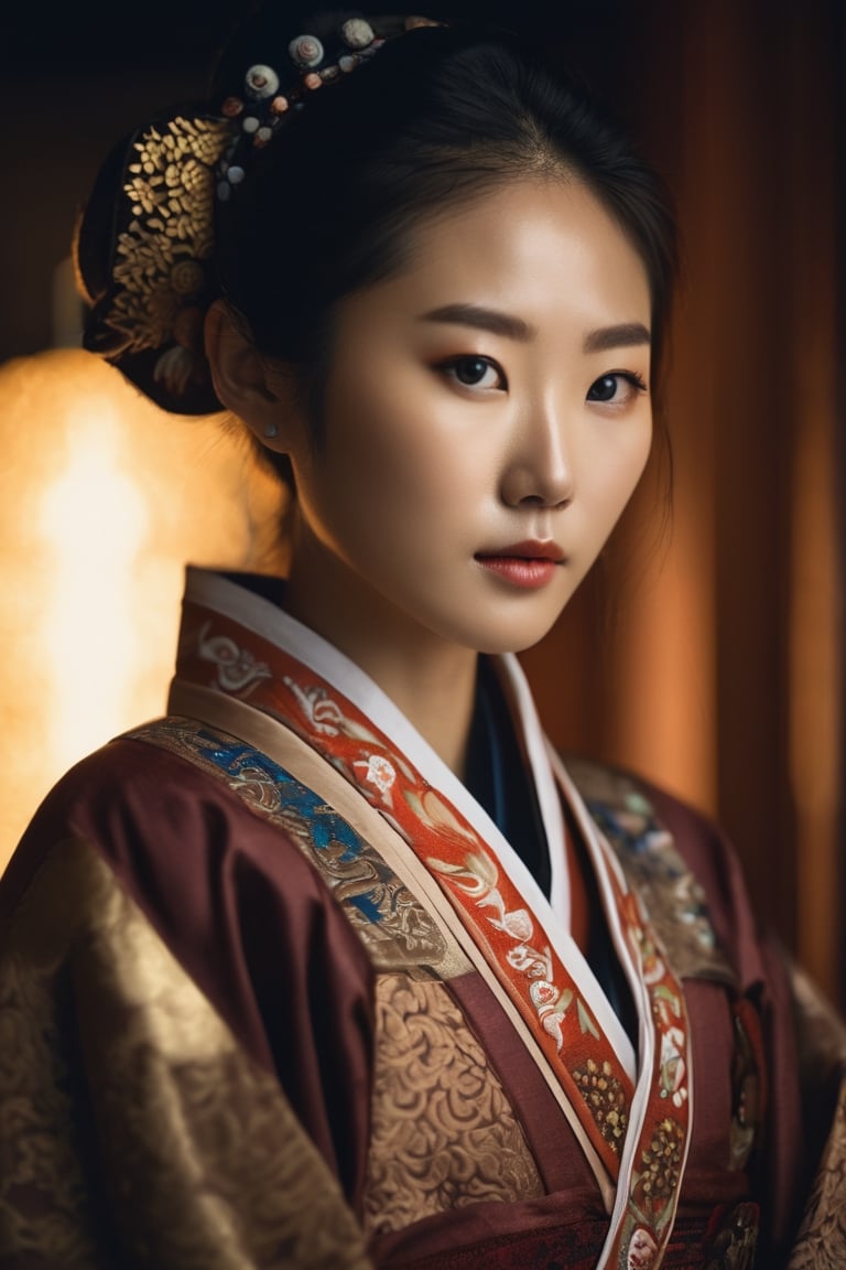 South Korean girls on traditio | image created by LaRecalcada | Tensor.Art