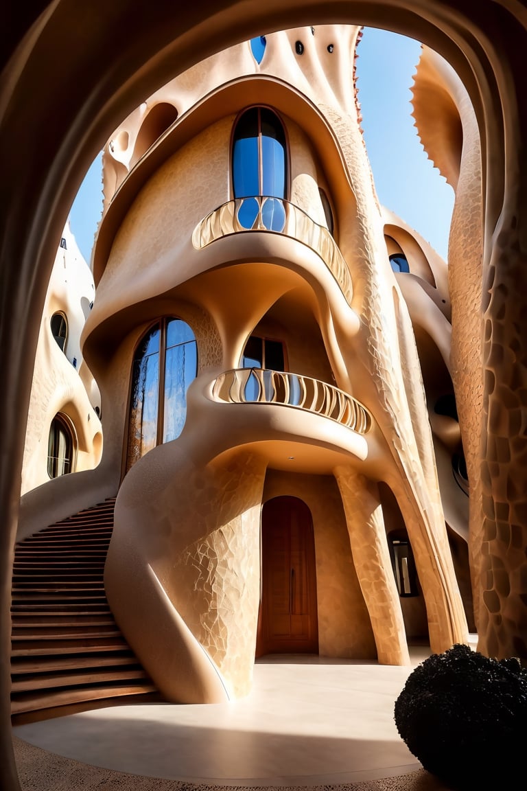Antoni Gaudí art style | image created by LaRecalcada | Tensor.Art