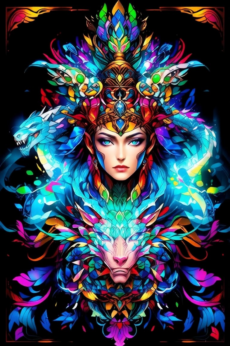 visionary art ,pen ink art med | image created by doerayme | Tensor.Art