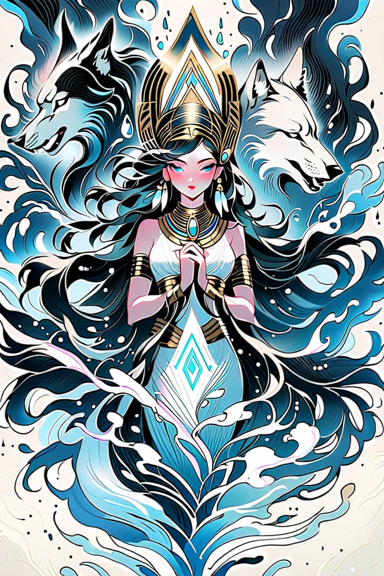 visionary art ,pen ink art med | image created by AstiaGoldenFox ...