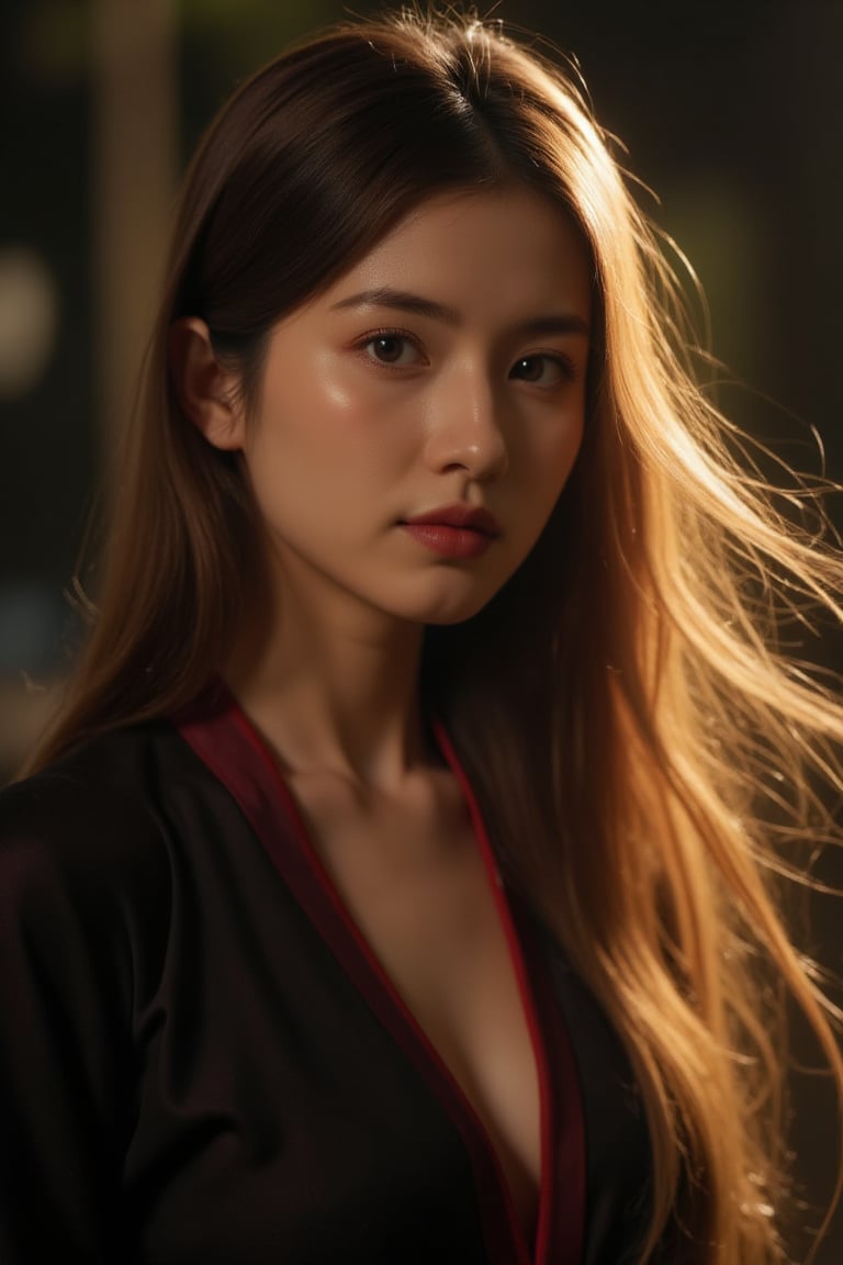 A cinematic nighttime portrait | image created by TDNM | Tensor.Art