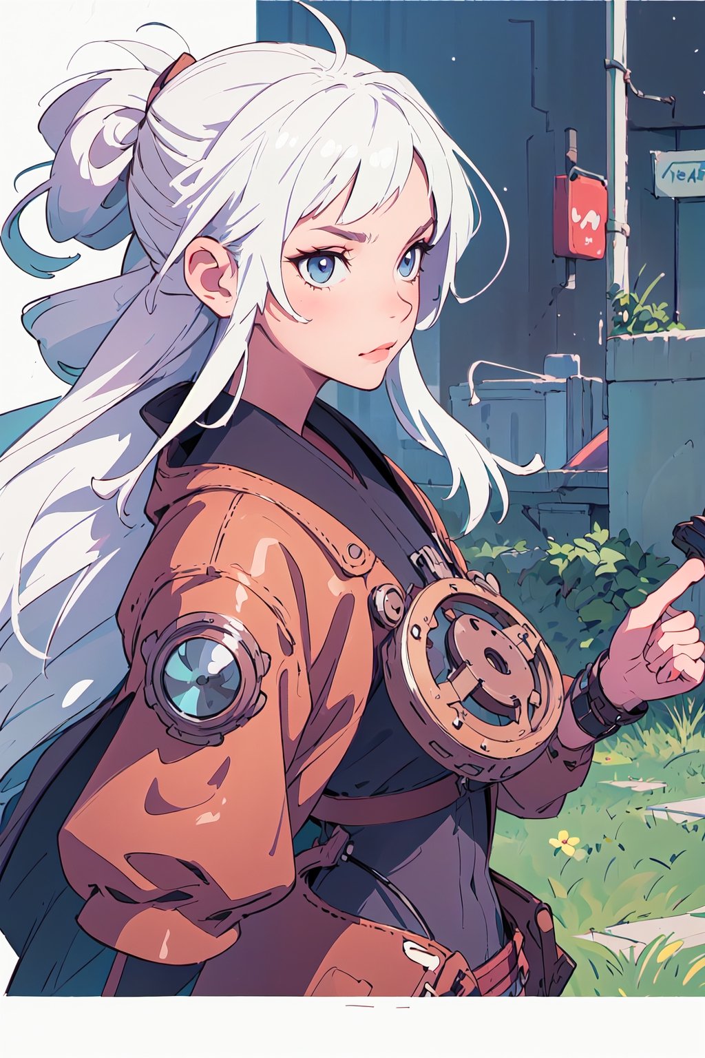 jett valorant cute ghibli whit | image created by Kainsye | Tensor.Art