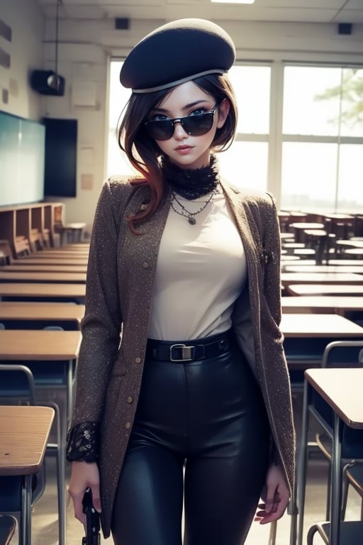 RWBY Coco Adel - classroom | image created by Toyyg2 | Tensor.Art