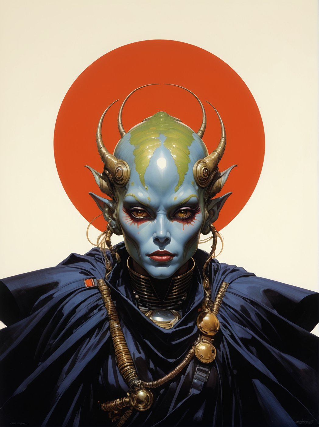 art by Masamune Shirow, art by | image created by Tavitaniko | Tensor.Art