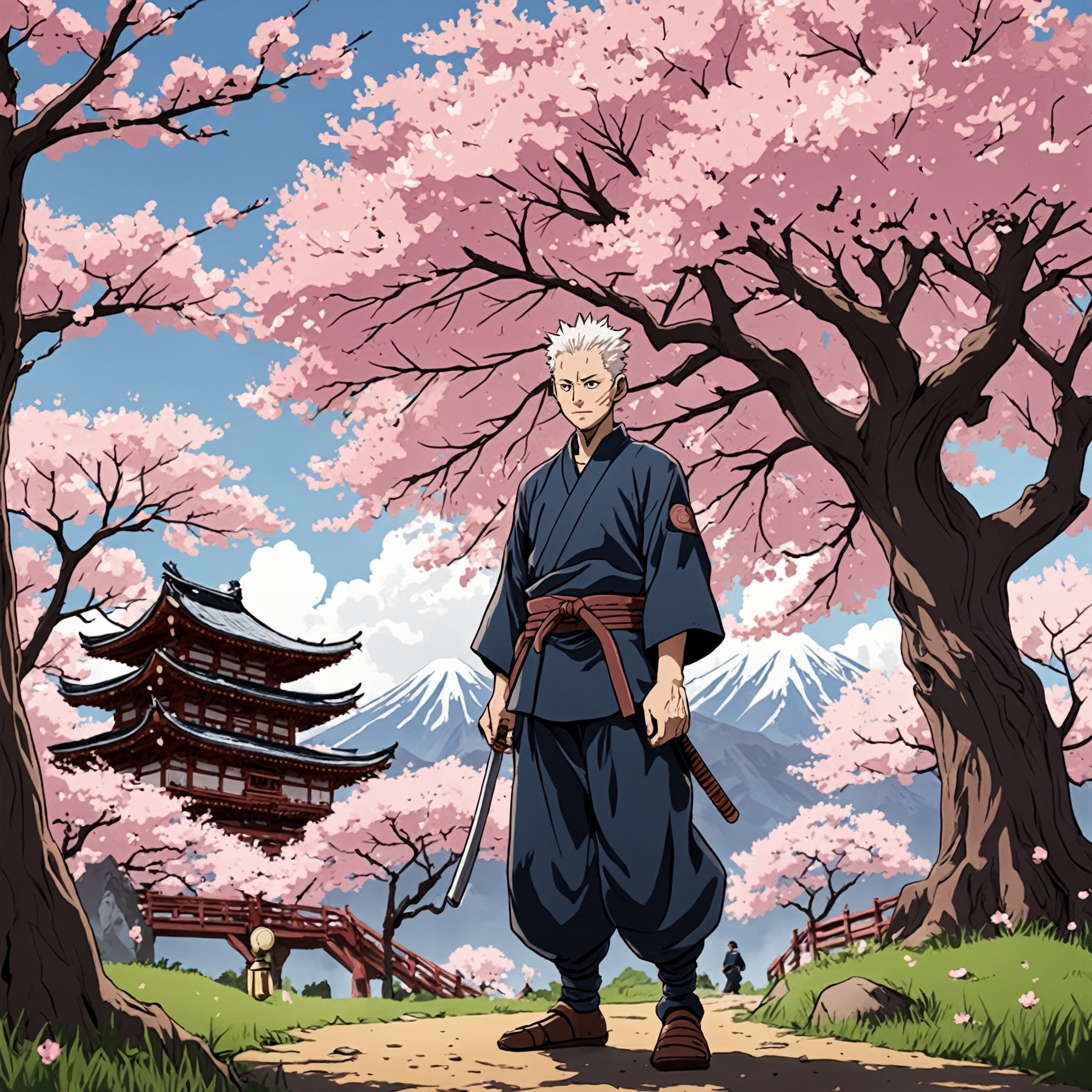 Anime Artwork, Jujutsu Kaisen | image created by Freek22 | Tensor.Art