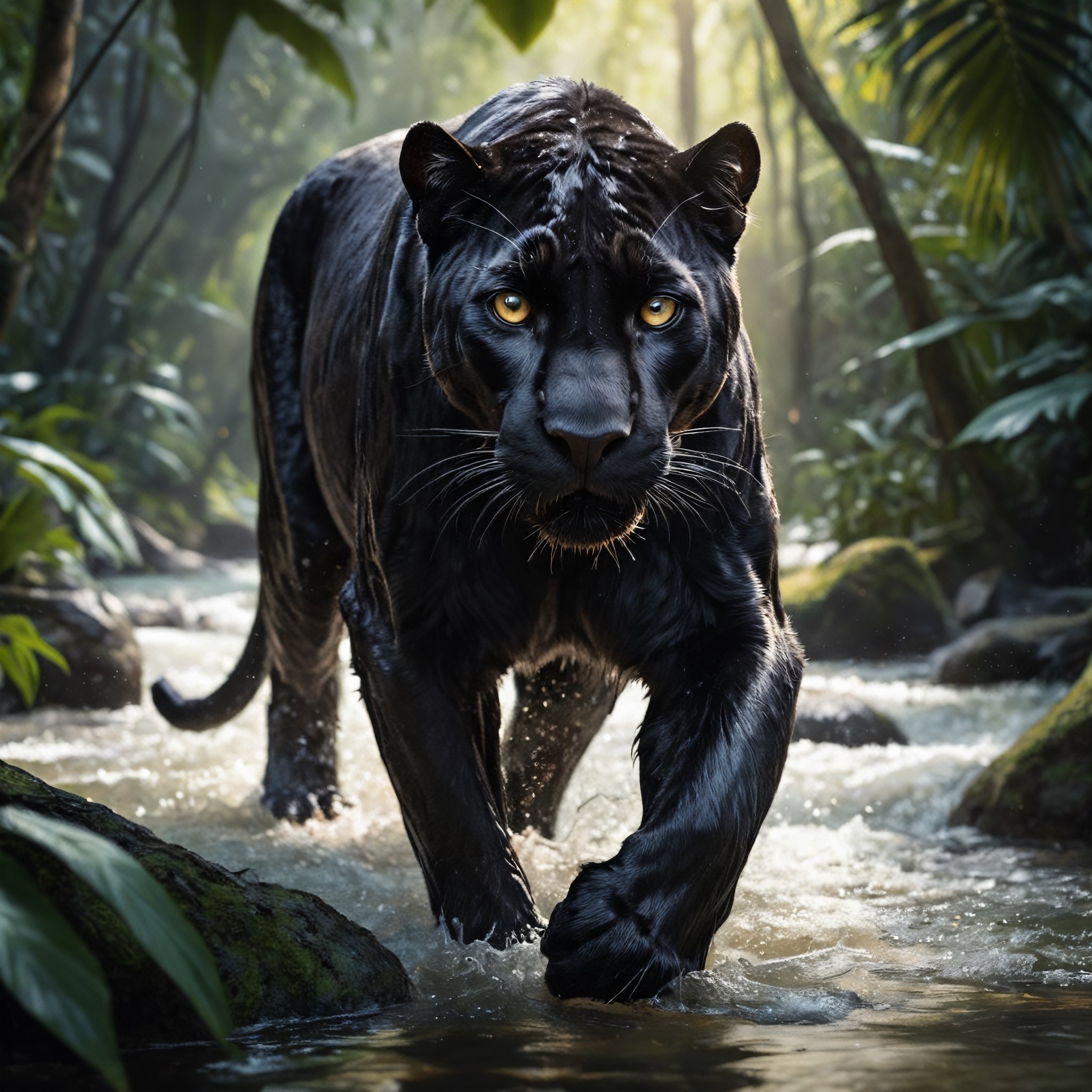 Black panther | image created by Freek22 | Tensor.Art